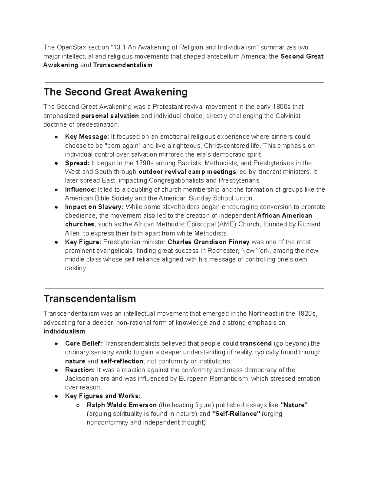 Social Reforms and Abolition Movements: A Critical Analysis (HIST 301 ...