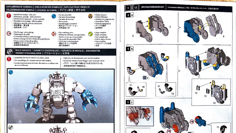 Brutalis Dreadnought Assembly Instructions | Warhammer 40000 - Studocu