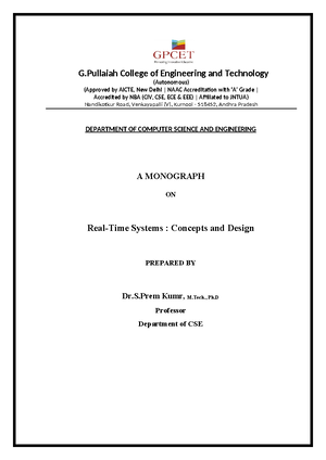 COA - UNIT - I: Functional blocks of a computer: CPU, memory, input-output subsystems, control ...