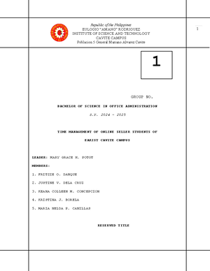 Lesson PLAN ( Final DEMO) - PIO DEL PILAR ELEMENTARY SCHOOL Pureza ...