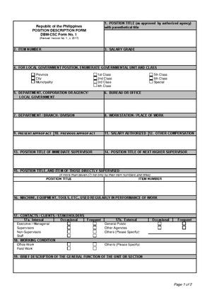 CS Form No 212 - Personal Data Sheet - Print legibly. Tick appropriate ...
