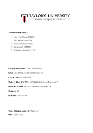 Academic Calendar 2024 - TAYLOR’S UNIVERSITY ACADEMIC CALENDAR 2024 ...