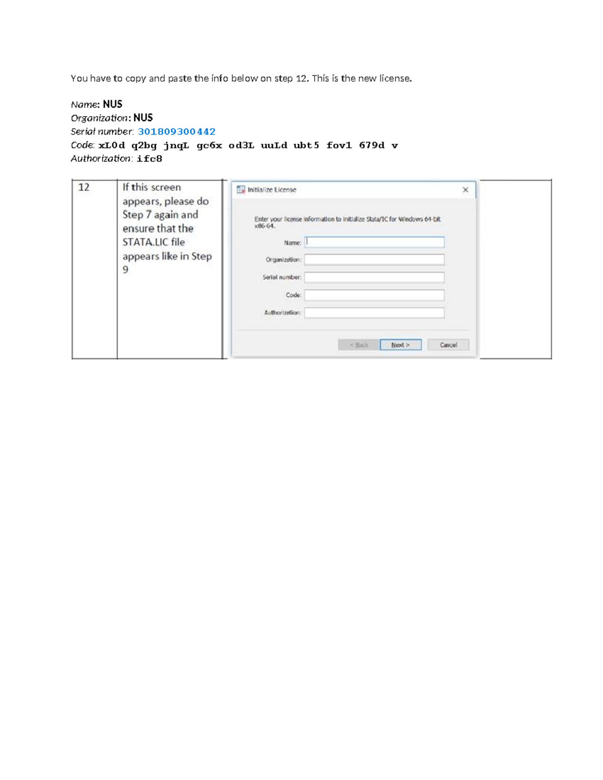 Stata Updated License 2023 - EC2303 - You have to copy and paste the ...