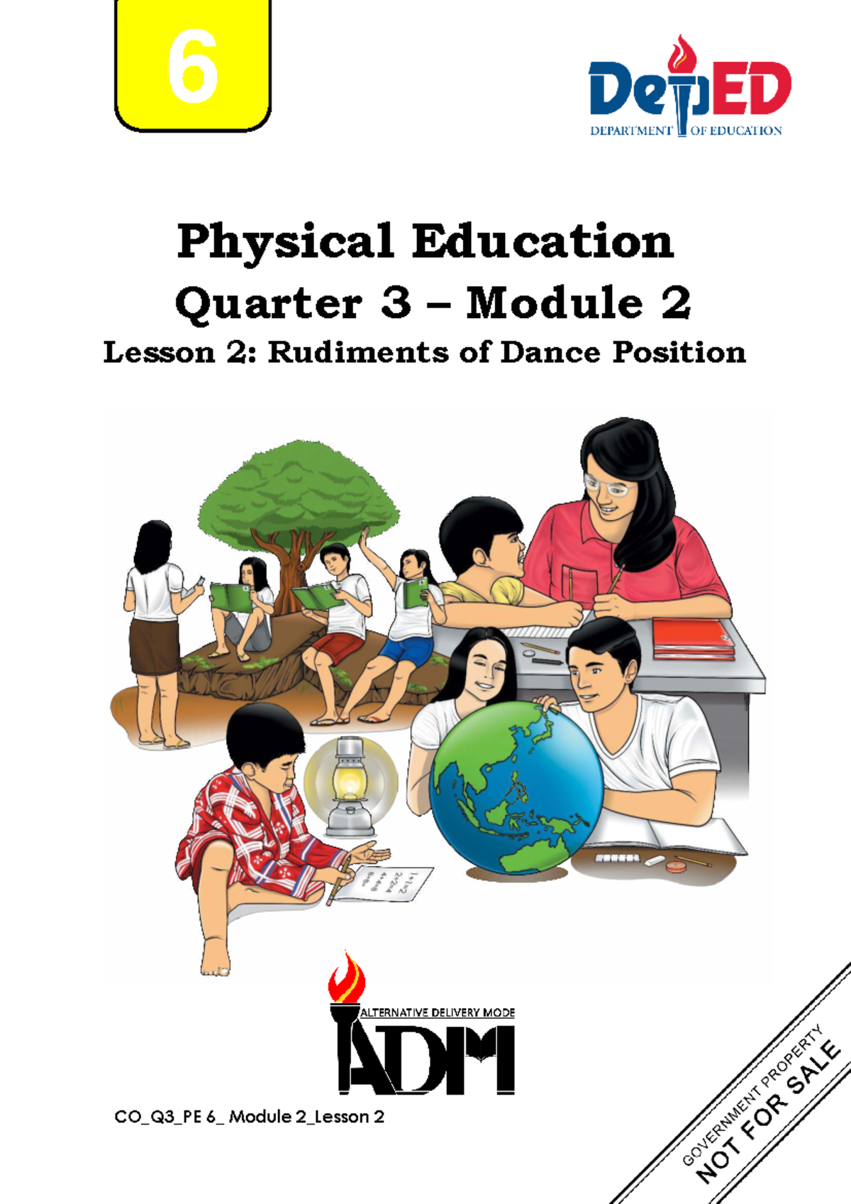 PE6 Q3 Module 2 Lesson 2: Rudiments of Dance Position Guide - Studocu