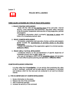Arrest, Search and Seizure - Lesson 2 Internal Security Operations General Mandate The PNP is ...