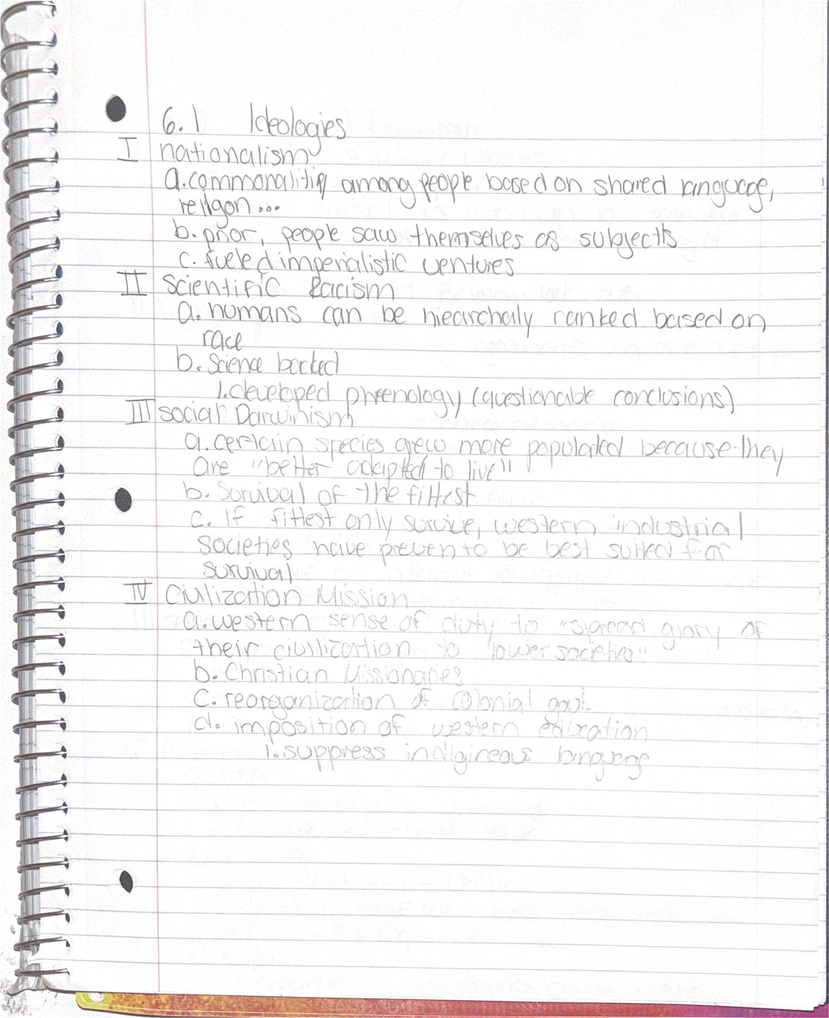 Unit 6 Notes: Nationalism, Imperialism, and Migration Dynamics - Studocu