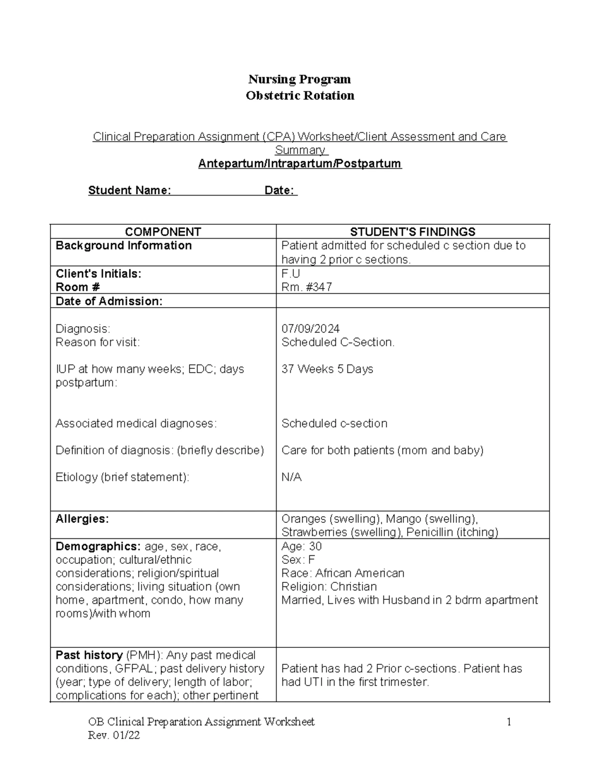 ATI Engage Maternal, Newborn, and Women’s Health - ATI: Engage Maternal ...