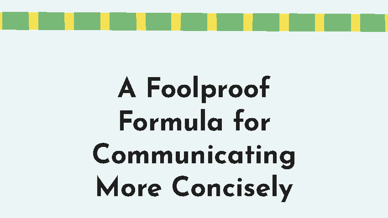 Effective Communication Tips: A Concise Approach to Success - Studocu