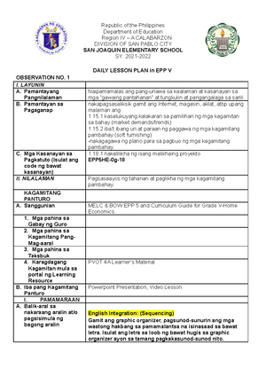 The Little Prince Lesson Plan - Semi-Detailed Lesson Plan in English I ...