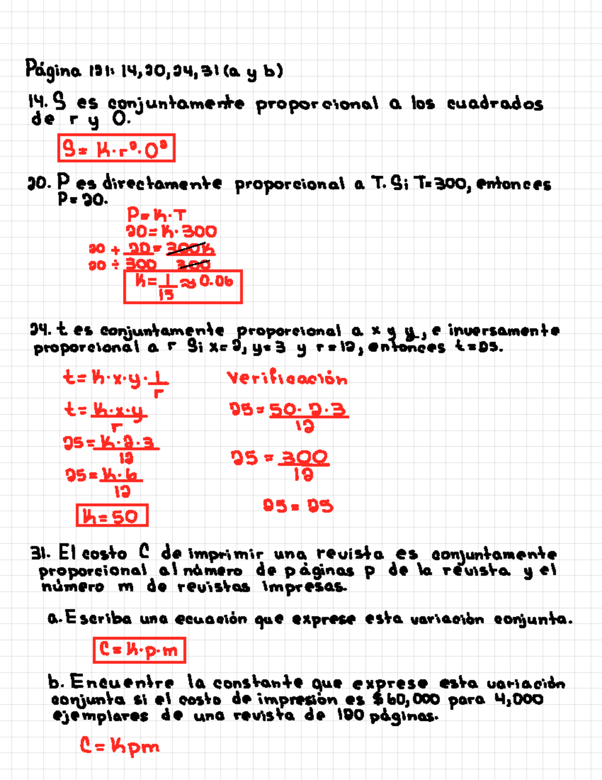 Tarea 1 Pre-cálculo - Ejercicios resueltos. Obtuve A en la clase ...
