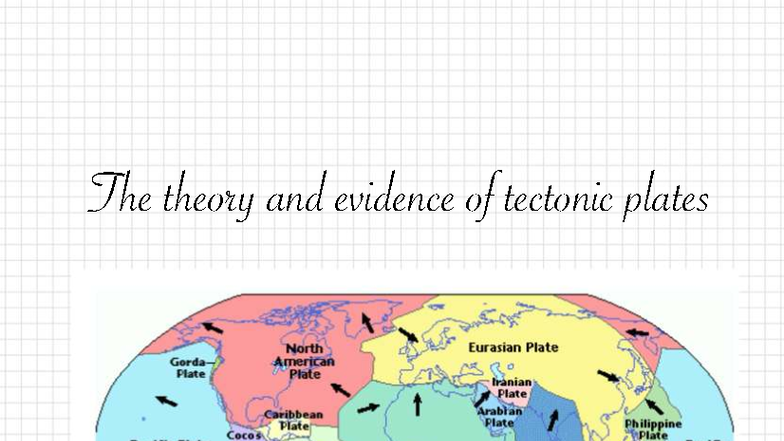 Understanding Tectonic Plates & Earthquake Mechanics: Theory & Evidence ...