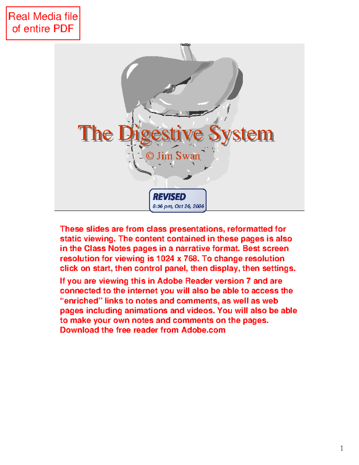 Anatomy 3Digestive System - The Digestive SystemThe Digestive System ...