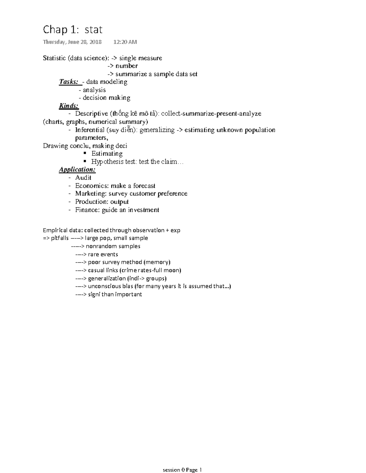 Statistics for business - handbook -> number -> summarize a sample data ...