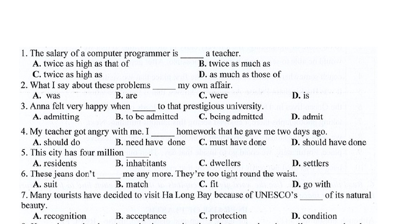 TS 10 Tieng ANH Chuyen 2019-2020: Practice Questions & Essay Topics ...