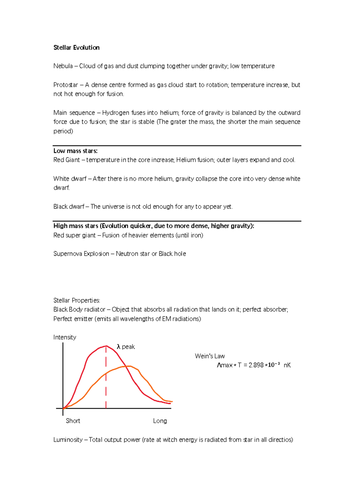 Stars - dasdwa - Stellar Evolution Nebula – Cloud of gas and dust ...