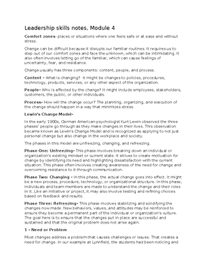 Approaches to Leadership Portfolio Template - Approaches to Leadership ...