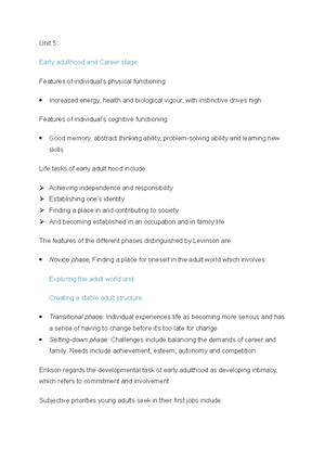 ECAP 2614 Practical Activity 4: Career Anchors Exploration and ...