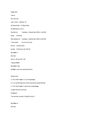 [Solved] According to the UNIV 1001 course syllabus Discussion Assignments - Online Education ...