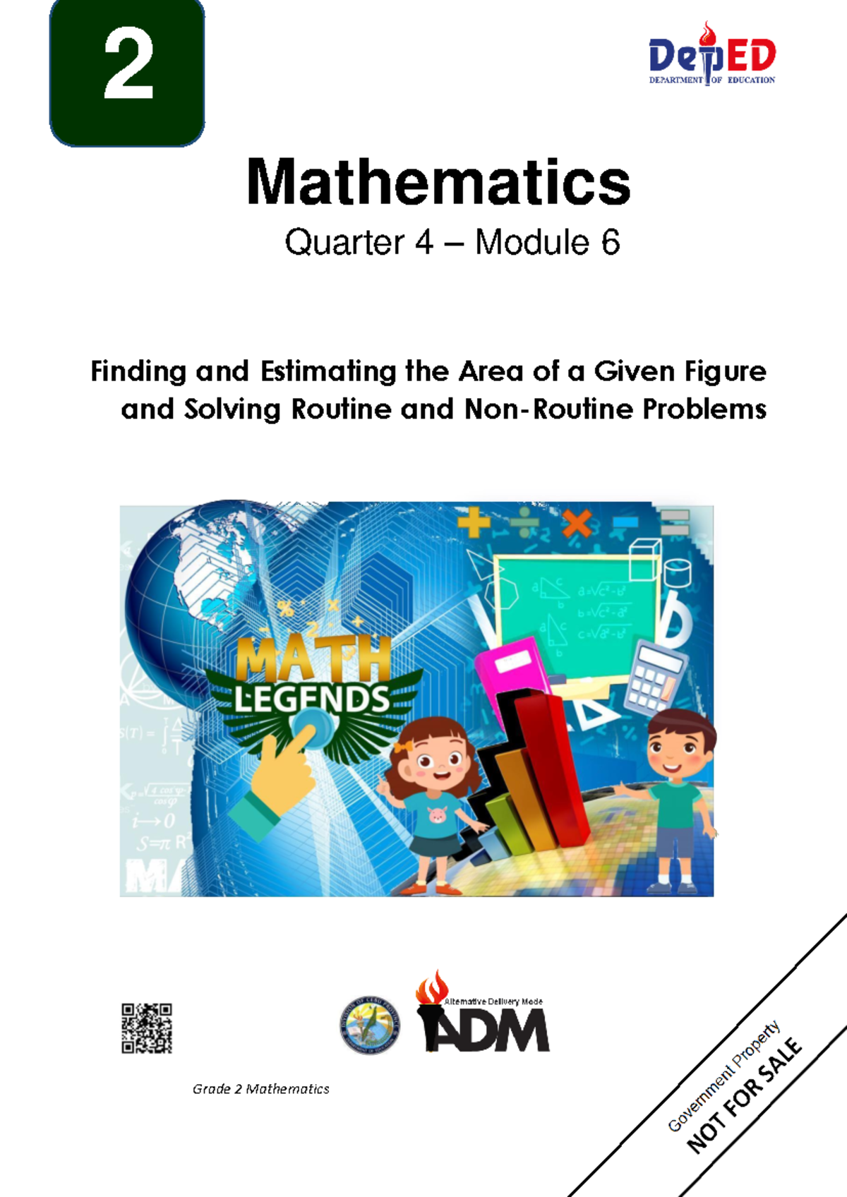 MATH 2-Q4- Module 6: Area Estimation & Problem Solving Techniques - Studocu