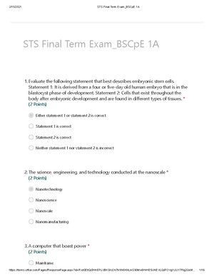 STS Lesson 11 The Information Age - I. UNIT TITLE/CHAPTER TITLE ...