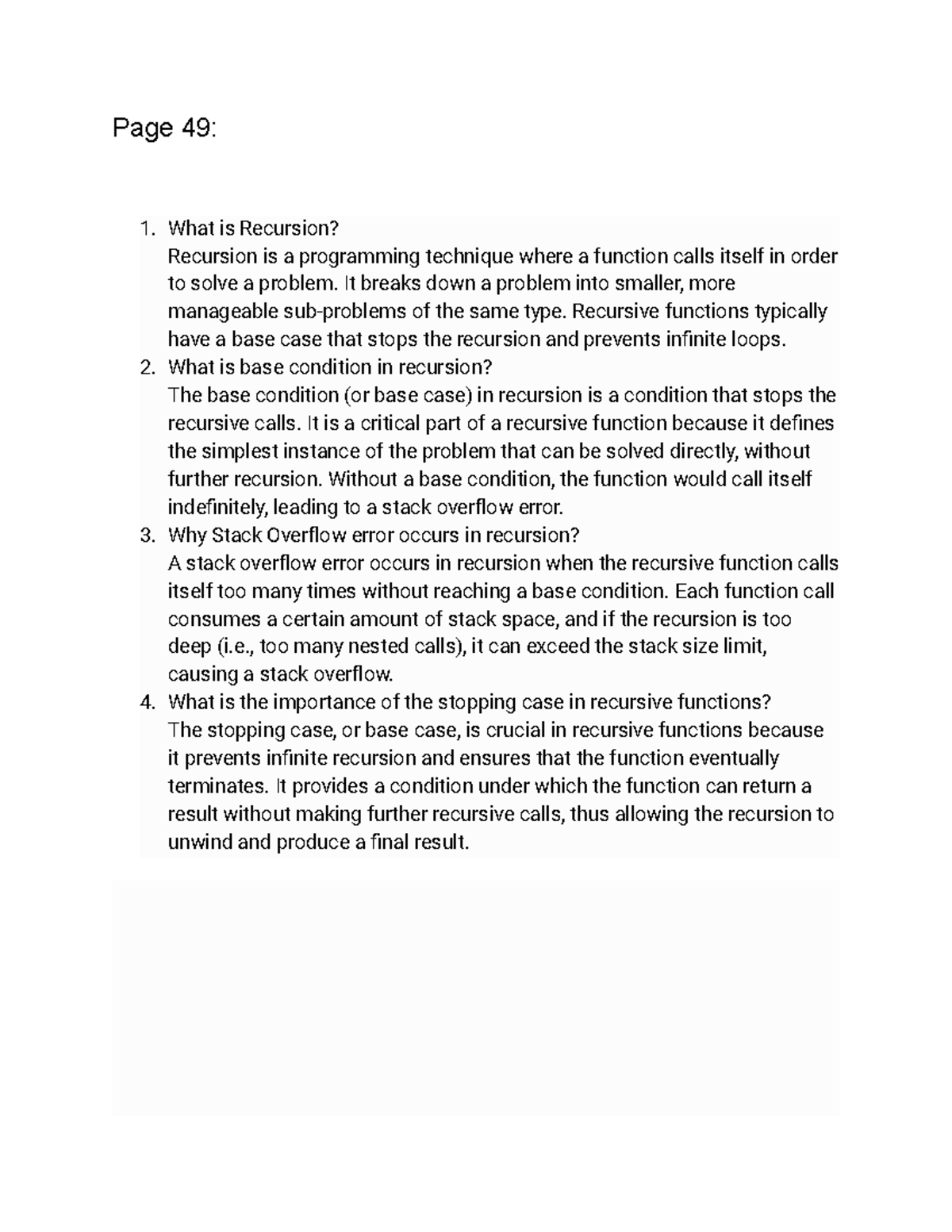 ADS - Summary of Recursion, Hash Tables, and Graph Theory Concepts - Studocu