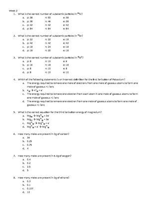 2023 AQA AS Level Chemistry Paper 2 MS - AQA AS CHEMISTRY Paper 2 ...