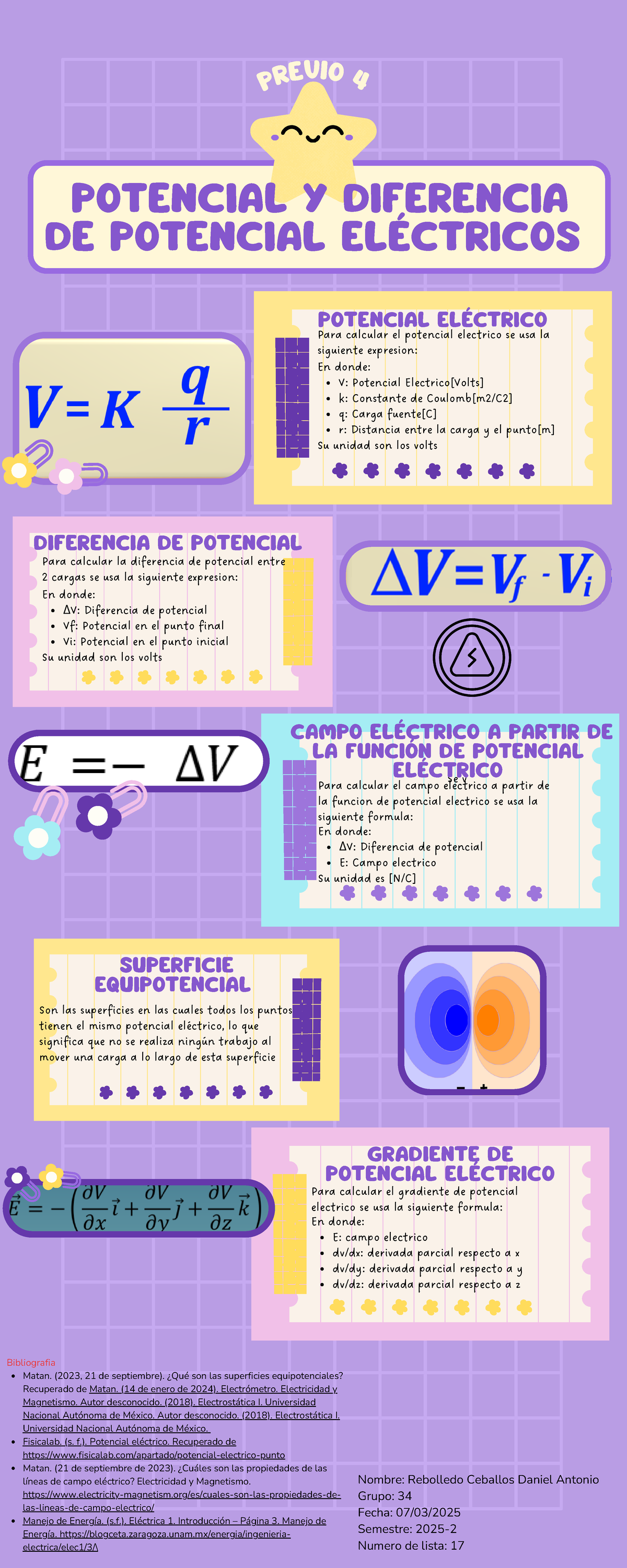 Previo 4 - ijhih - DIFERENCIA DE POTENCIAL GRADIENTE DE POTENCIAL ...