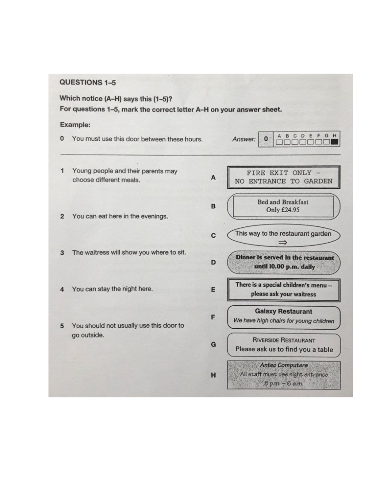 Reading 1 Practice - ENGELE - Tiếng anh - Studocu