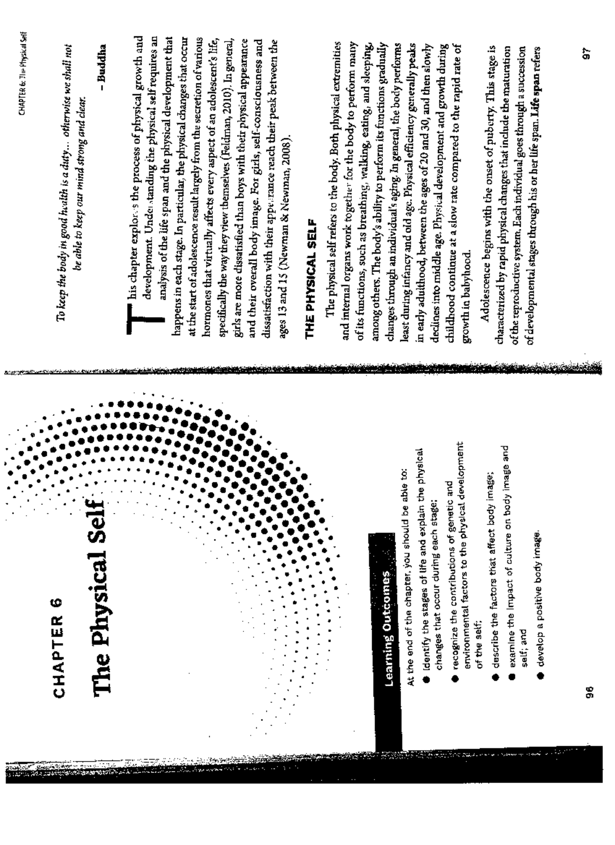 CHAPTER 6: The Physical Self - Understanding Growth & Body Image - Studocu