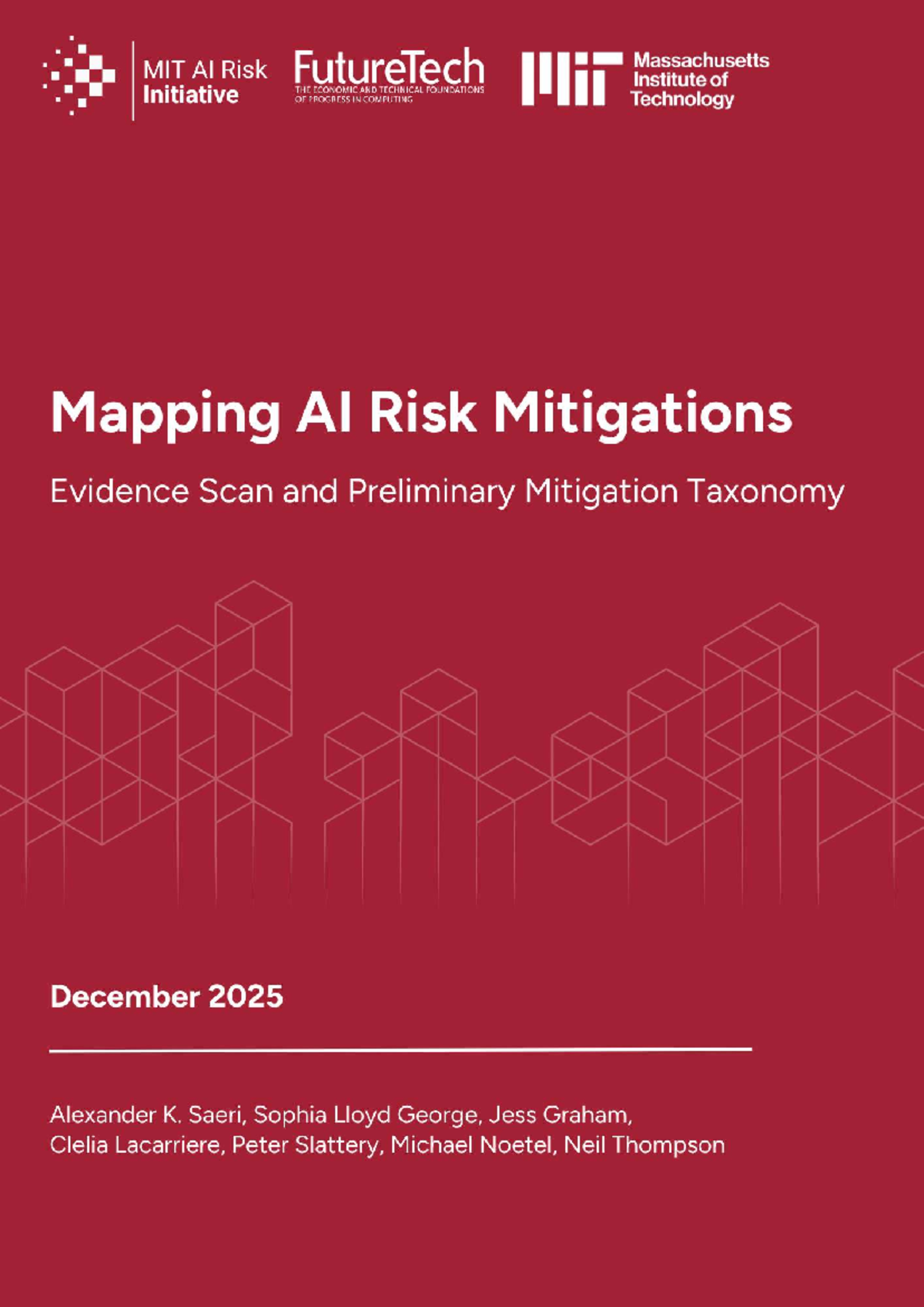 Preliminary AI Risk Mitigation Taxonomy: Evidence Scan Insights - Studocu