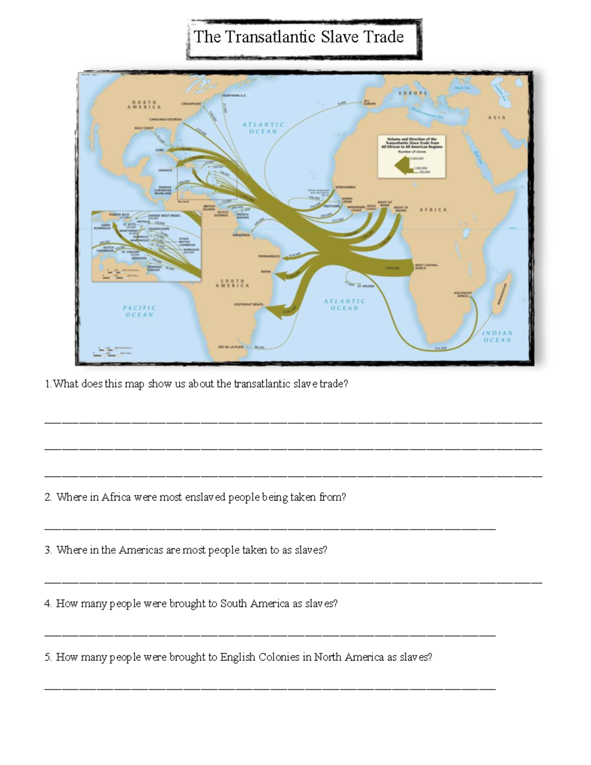 DBQ Guide: The Transatlantic Slave Trade & American Liberty - Studocu