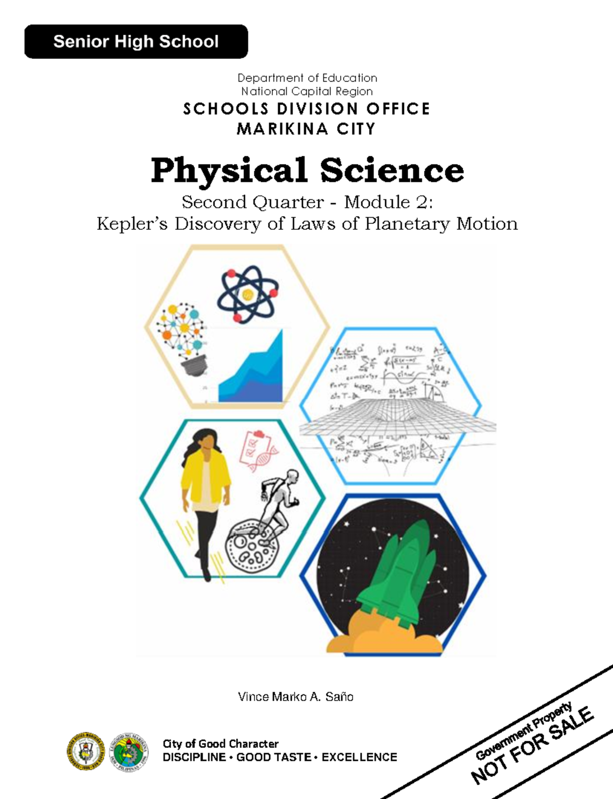 SHS PhysSci 2nd Qtr Mod 2: Understanding Kepler's Laws - Studocu