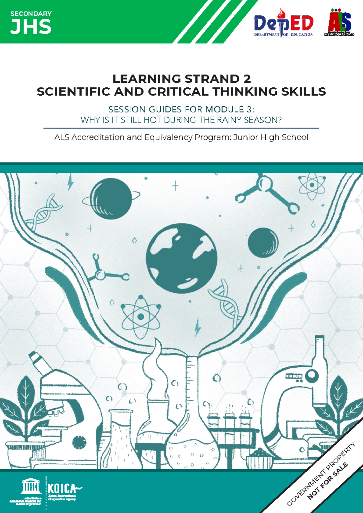 ALS LS2 Session Guide: Why Is It Hot in the Rainy Season? SG03 - Studocu
