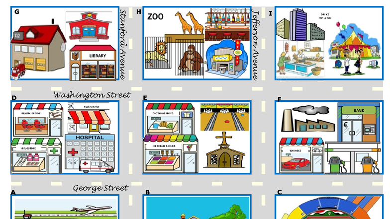 Asking for Directions: Prepositions & Map Board Game (ESL) - Studocu