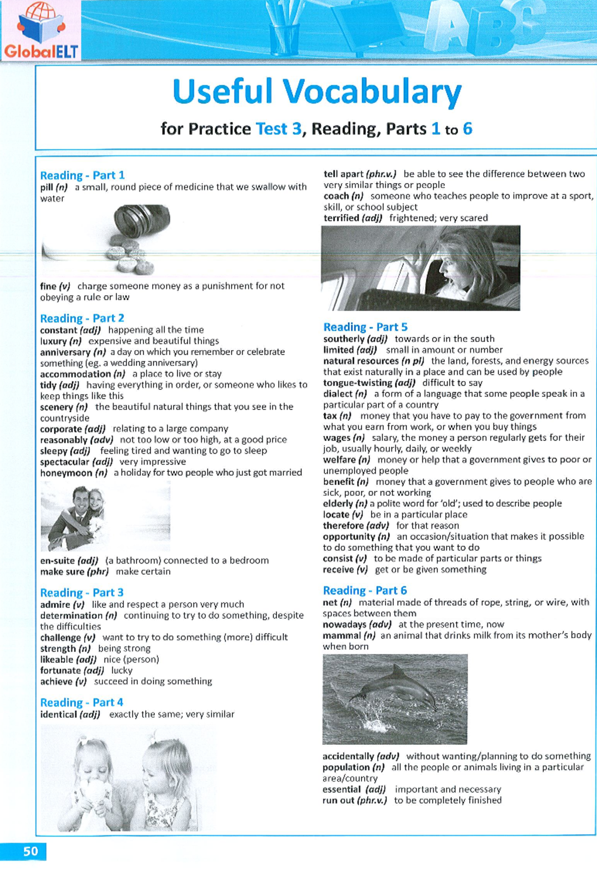 Reading Test 3 Vocabulary Insights - Anh văn - Studocu