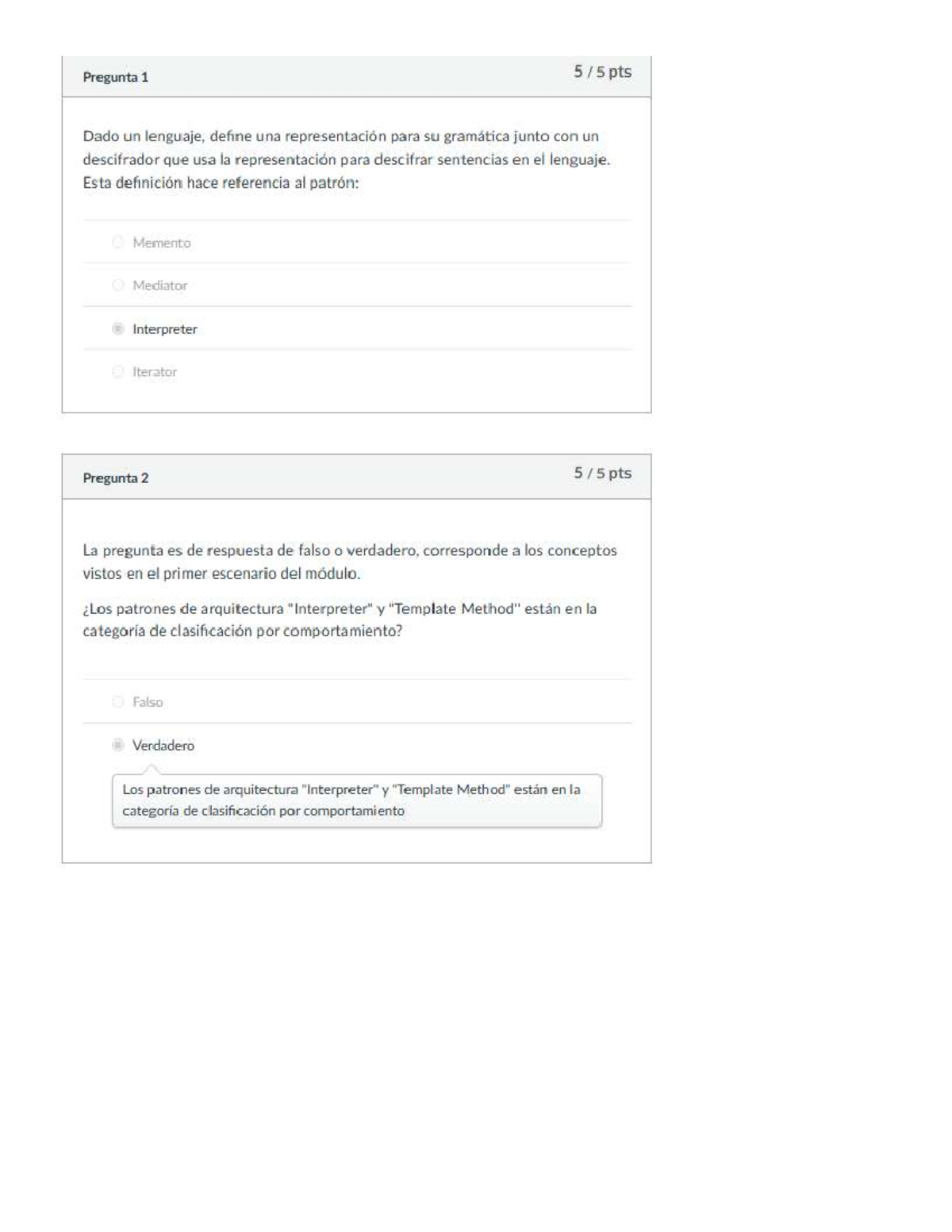 Parcial - Escenario 4: Preguntas sobre Arquitectura de Software - Studocu