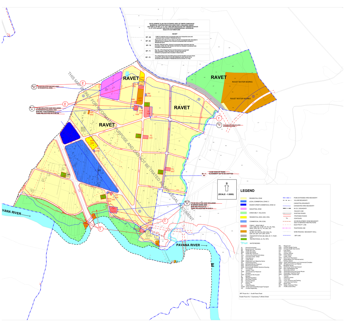 Development Plan for Extended Area of Pimpri Chinchwad Municipal Corp ...