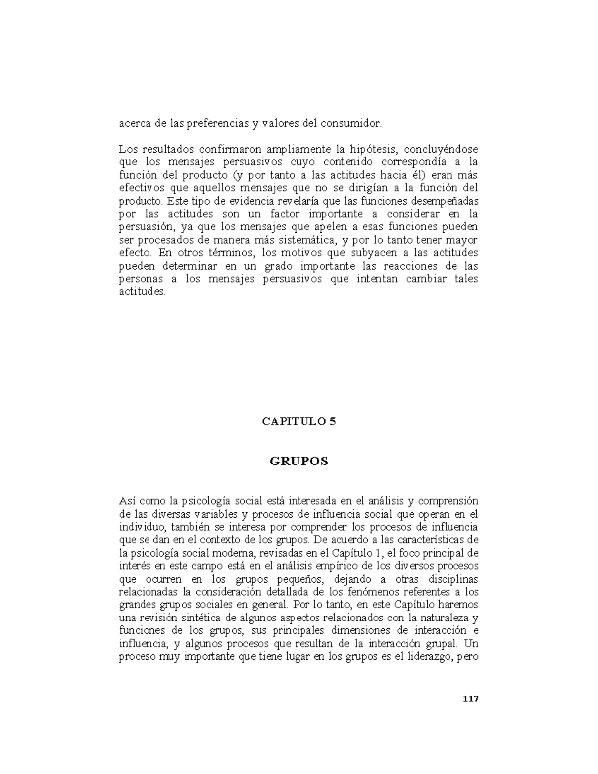 Estudio sobre las Preferencias y Valores del Consumidor - CAPÍTULO 5 - Studocu