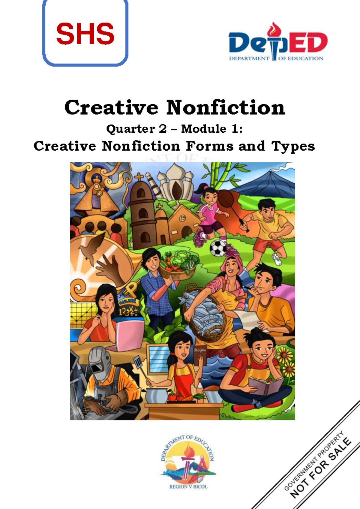 SHS Q2 Module 1: Creative Nonfiction Forms and Types Overview - Studocu