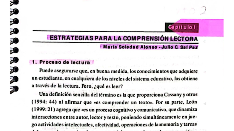 Estrategias para la Comprensión Lectora - ESTRATEGIAS 101 - Studocu