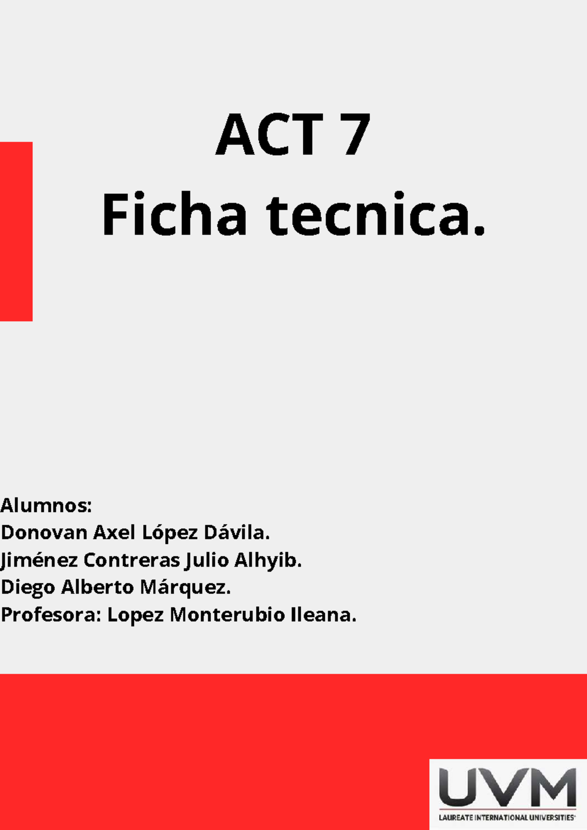 ACT 7 Ficha Técnica de Repostería: Mousse, Soufflé y Parfaits - Studocu