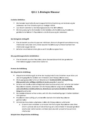 Bio Klausur - Bio Klausur Aufbau der Enzyme: Peptidbindungen: Beim ...