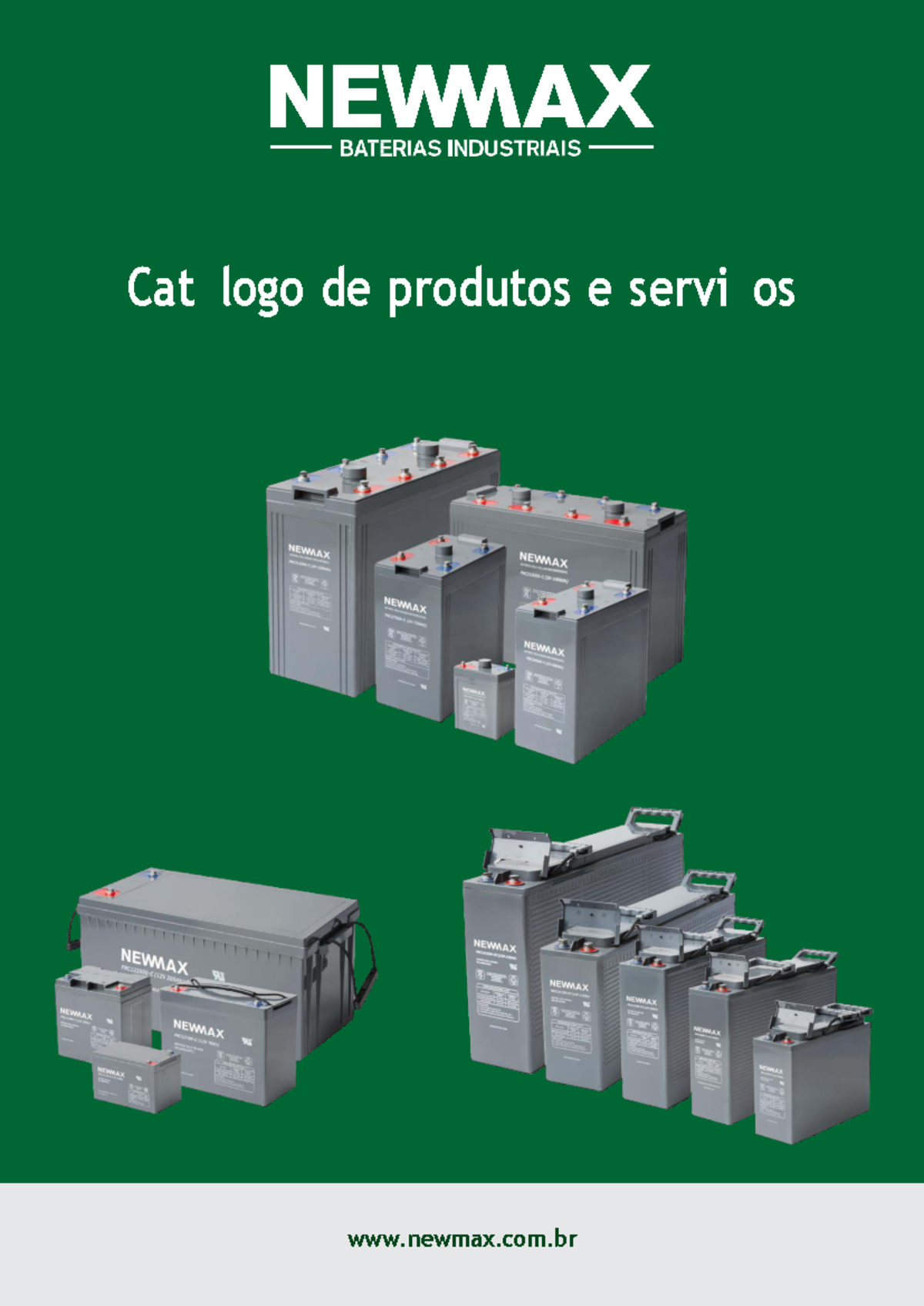 Catálogo de Produtos e Serviços de Baterias NEWMAX - FNC12V-C e OPzV ...