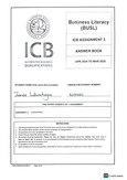 BUSL3 - business literacy - Studocu