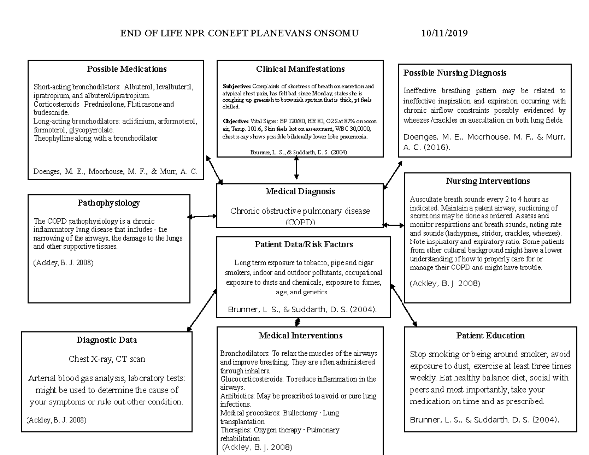 End of life map - TOPIC: END OF LIFE - END OF LIFE NPR CONEPT PLANEVANS ...