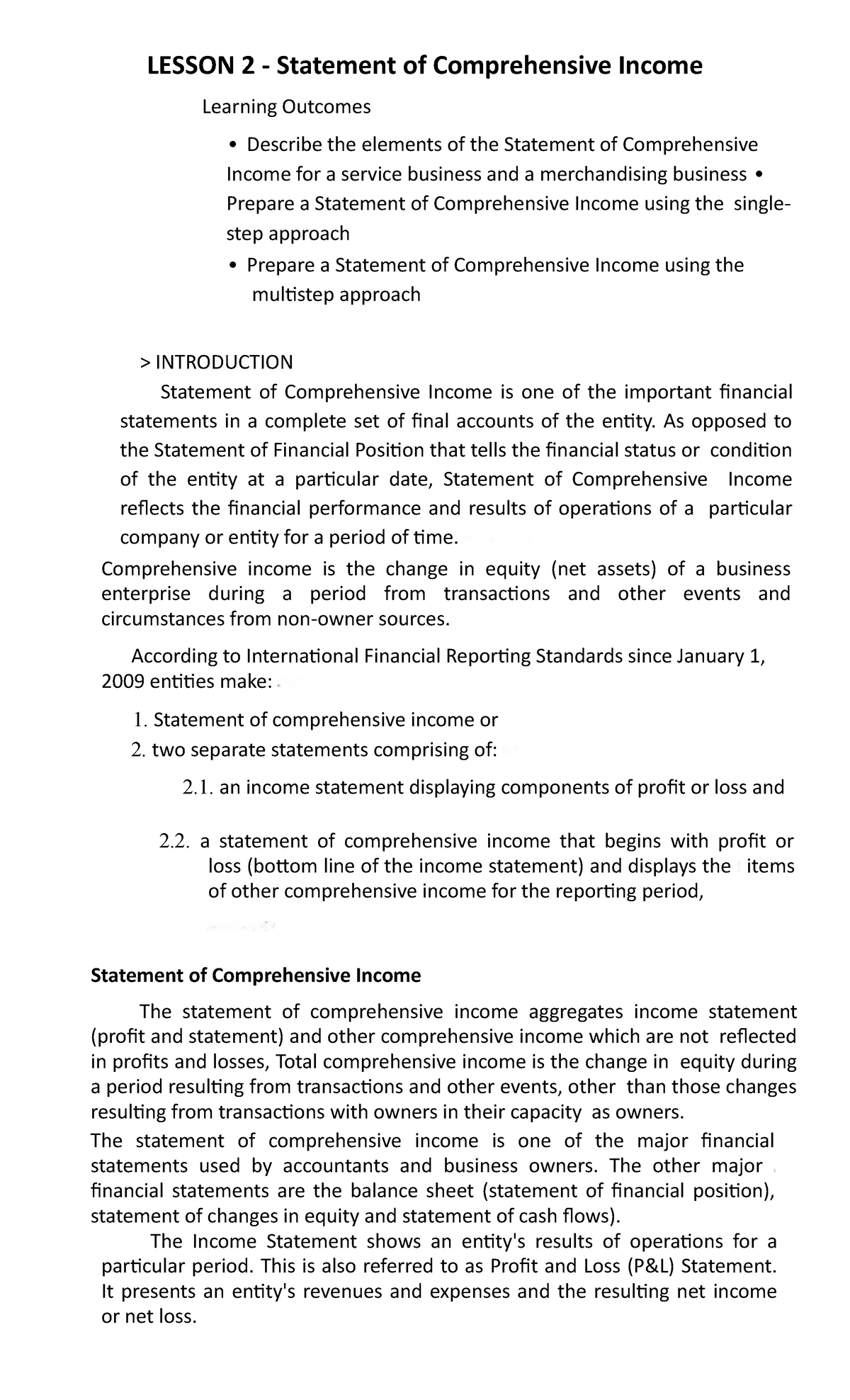 Module 6 - lectures - MODULE 6 - MONEY MANAGEMENT At the end of this module, I can: ∙ Enumerate ...