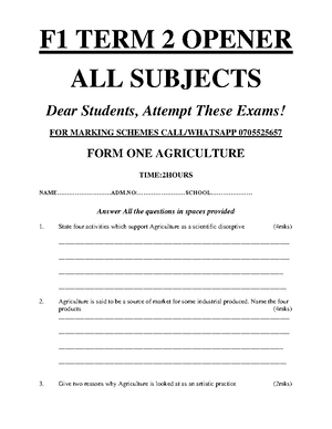 Biology-F2T2-QS - I would like to study biochemistry - - Studocu