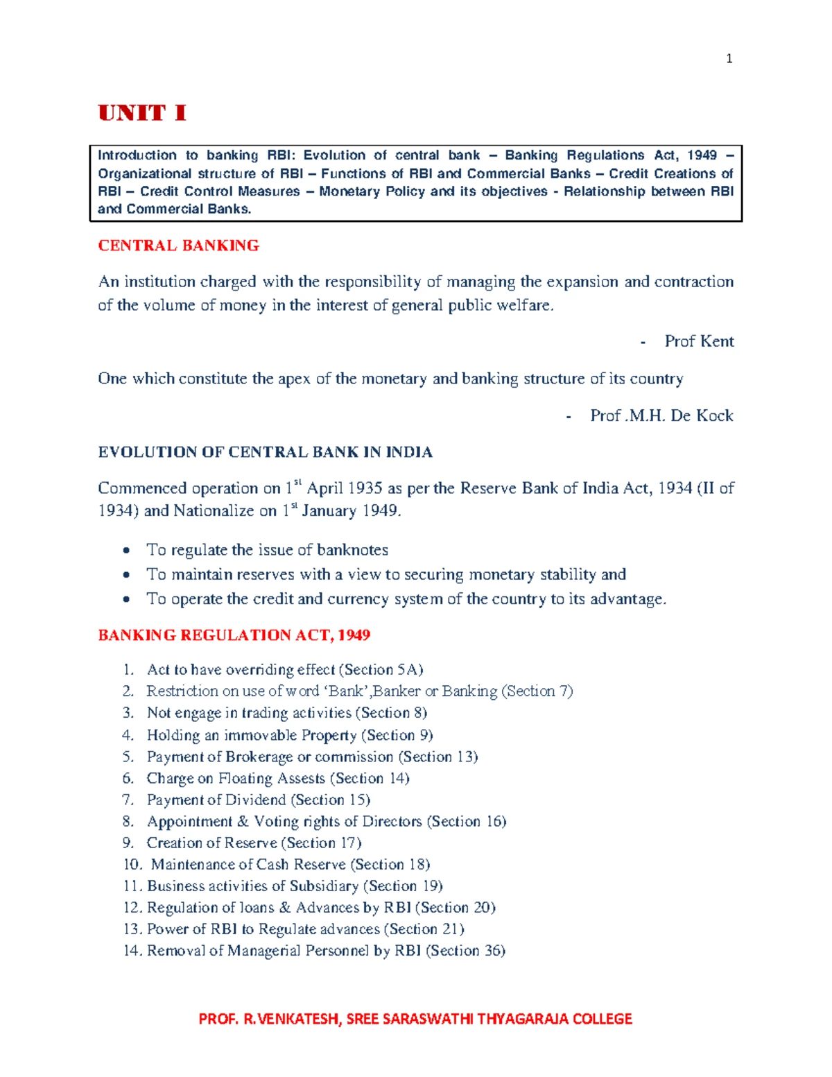 Banking Theory II Unit 2 - Banker-Customer Relationship & Rights - Studocu