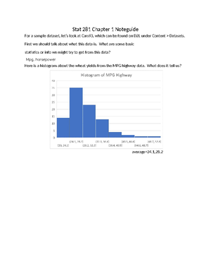 [Solved] What can you learn from the histogram that is difficult to see ...