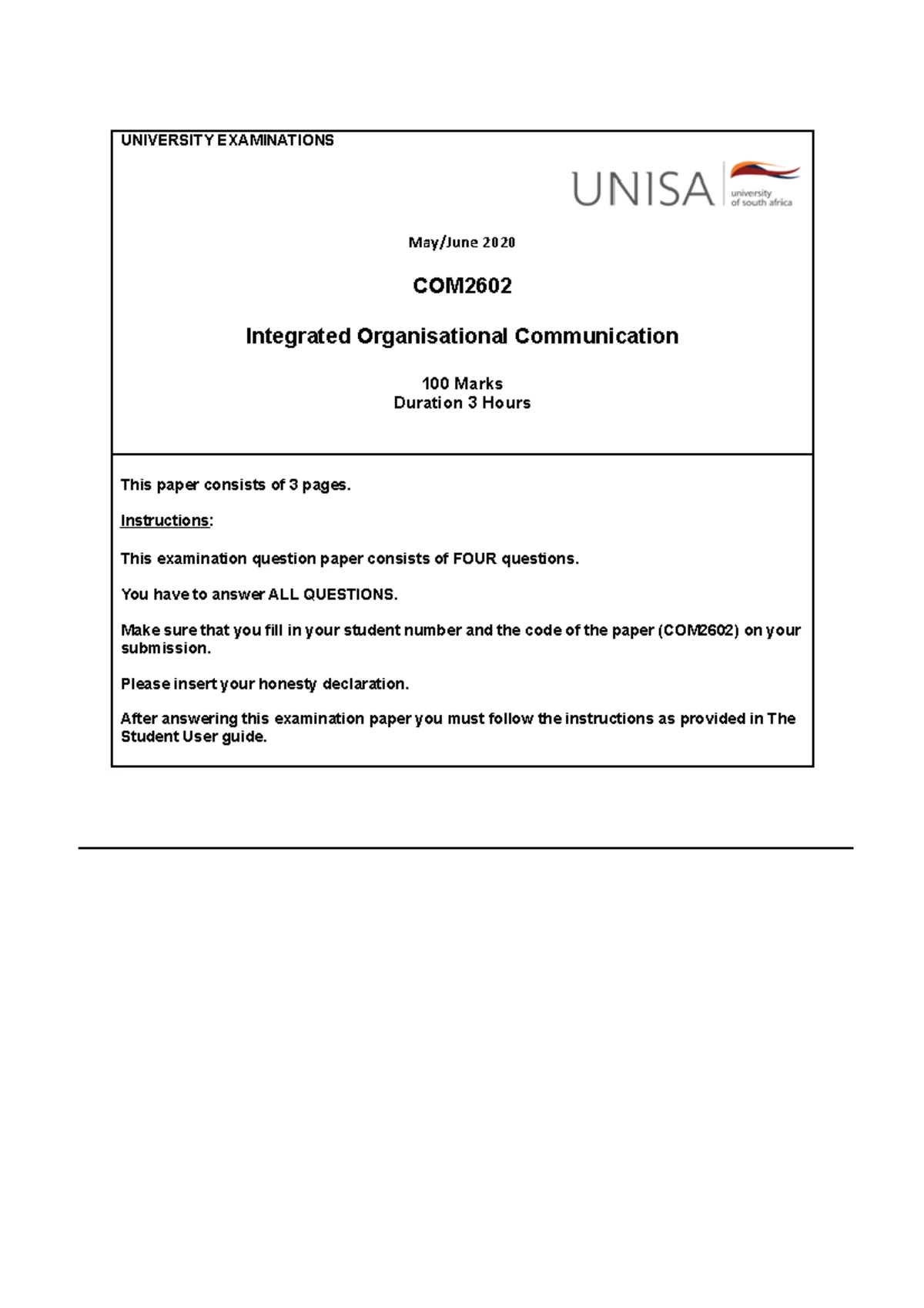 Chapter 2 - Communication Integration - CHAPTER 2: COMMUNICATION ...